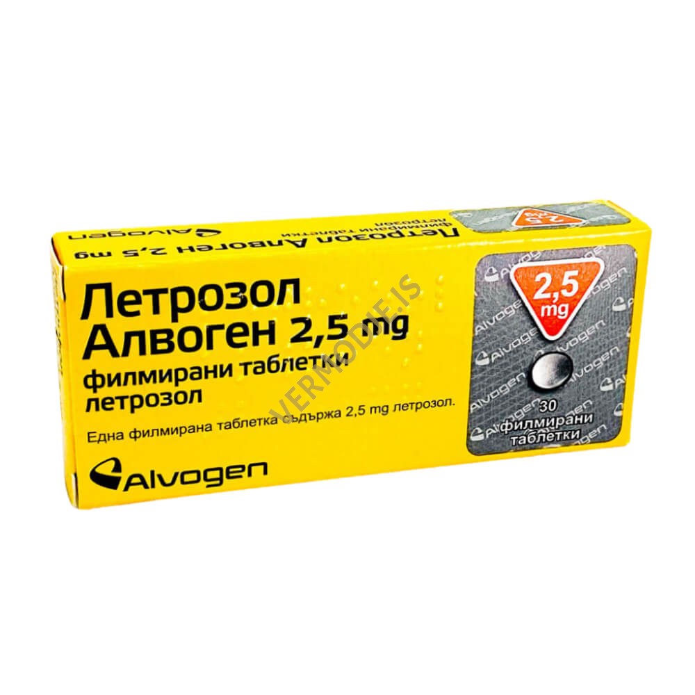 Letrozole (Alvogen) - 30tabs x 2.5mg - 2024 Price
