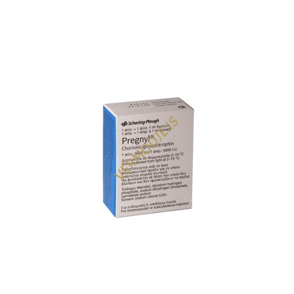 Pregnyl 5000 IU (Chorionic Gonadotropin) - 2024 Price