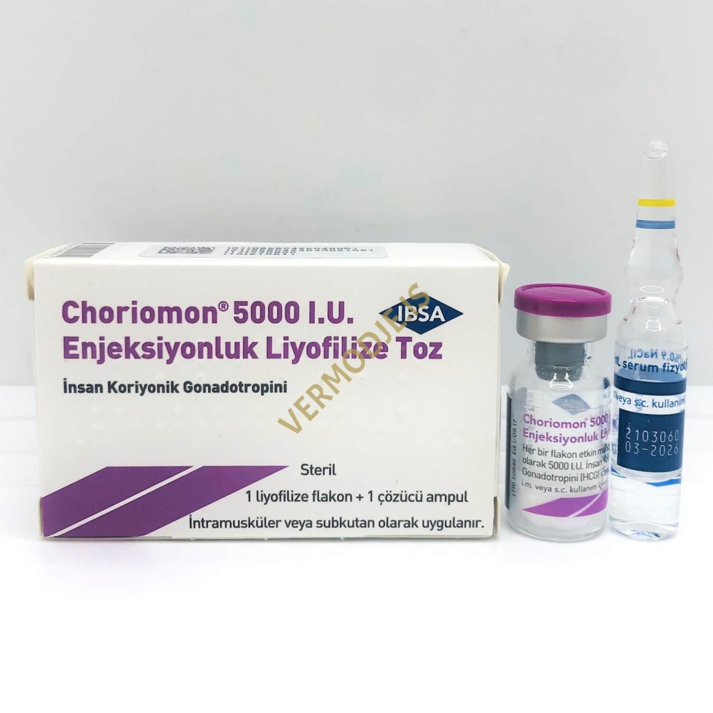 Choriomon 5000 IU (Chorionic Gonadotropin) - IBSA - 2024 Price