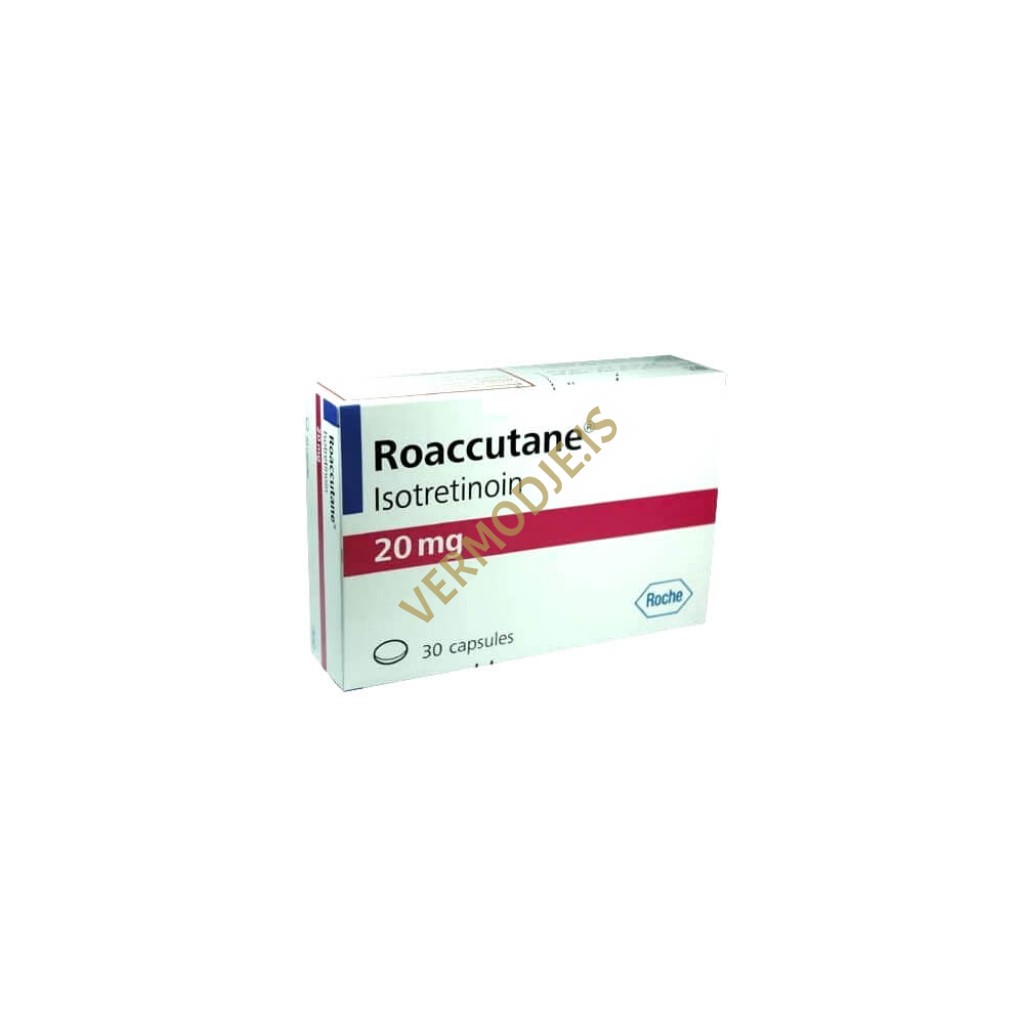 Roaccutane Isotretinoin For Acne Treatment 30caps 20mg Capsule