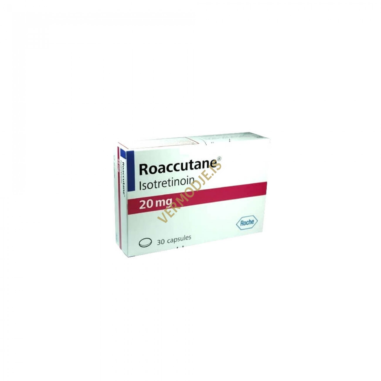 Roaccutane (Isotretinoin) for Acne Treatment - 30caps (20mg/capsule ...