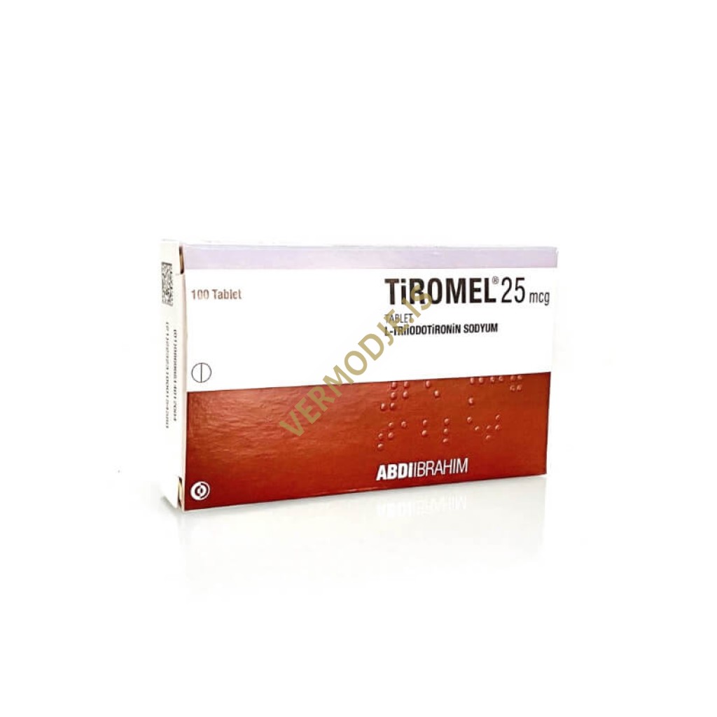 T3 Tiromel Abdi Ibrahim (Triiodothyronine) - 100tabs - 2025 Price