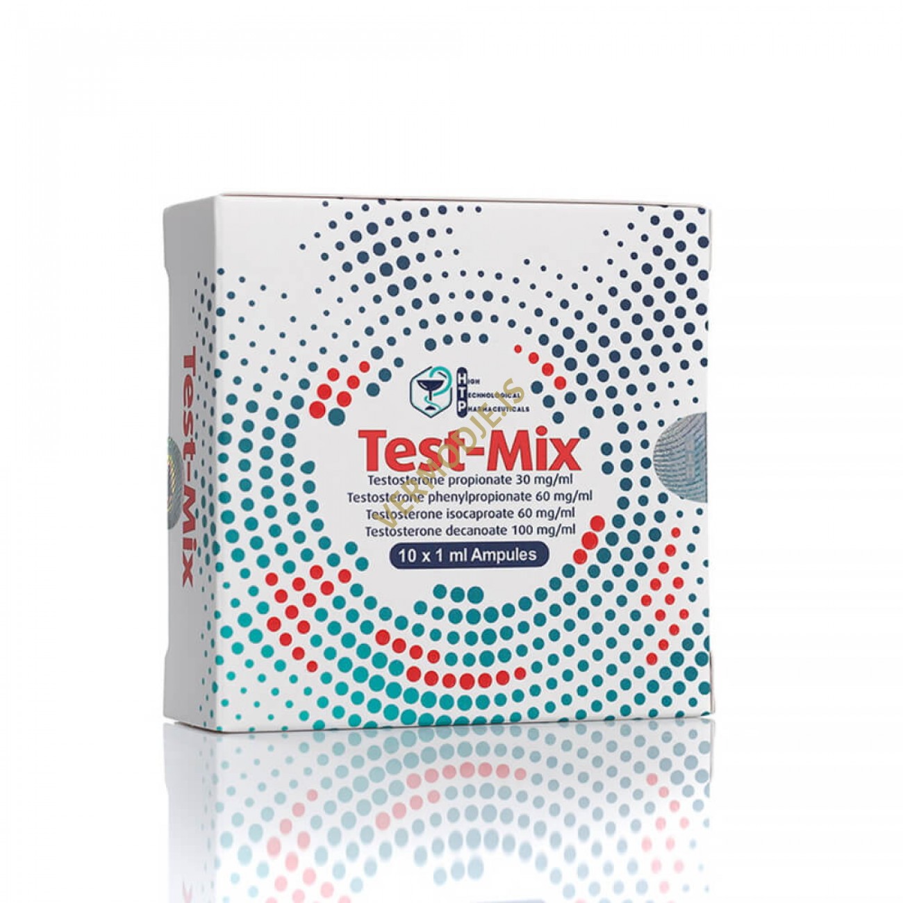 Test-Mix HTP (Testosterone Mix) - 10amps (250mg/ml) - 2024 Preço