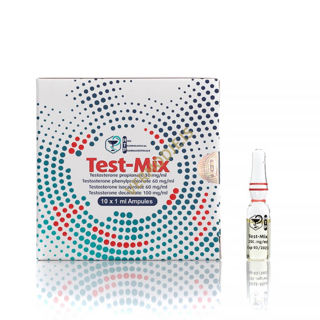 Test-Mix HTP (Testosterone Mix) - 10amps (250mg/ml) - 2025 Price