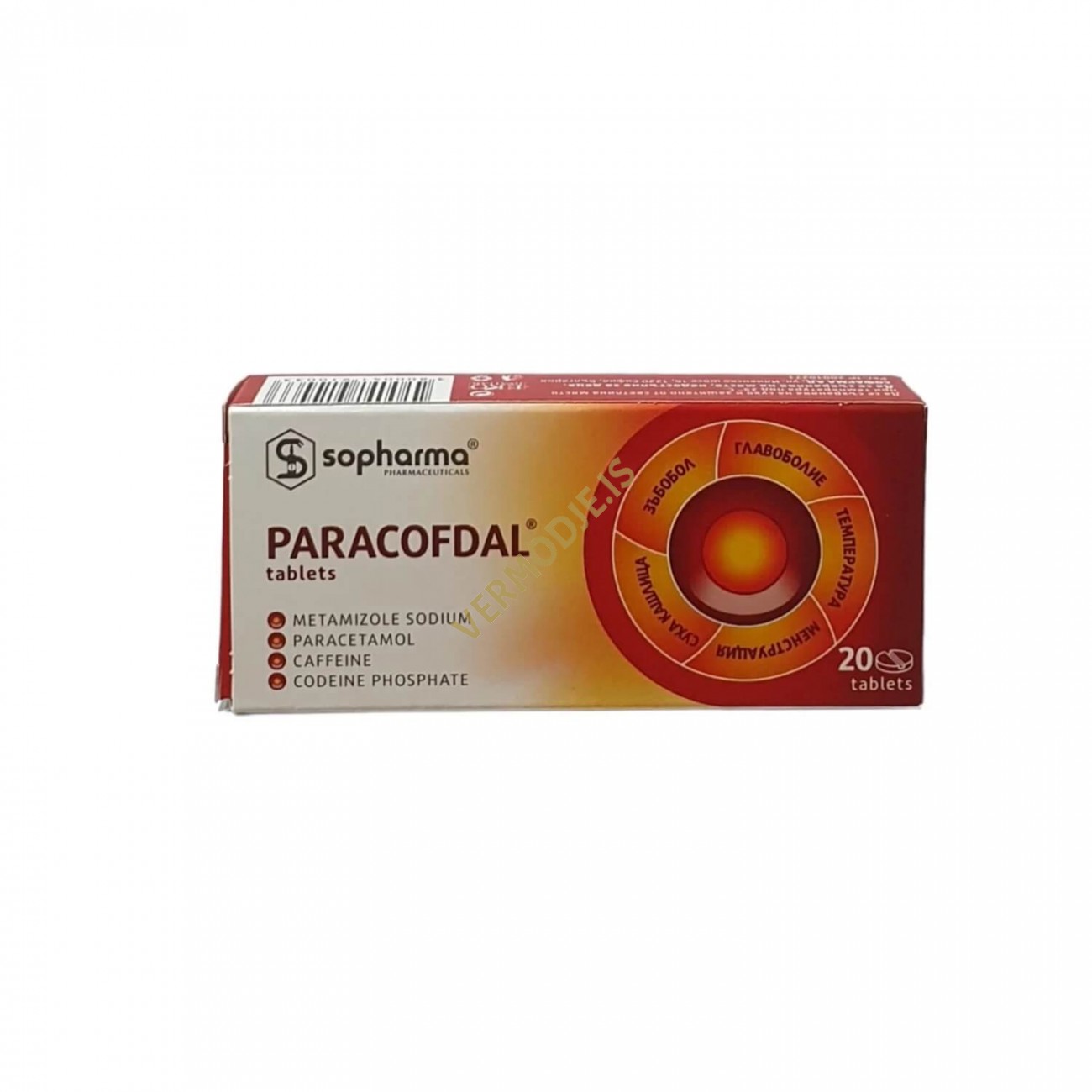 Buy Paracofdal (Sopharma) - Top Price from Trusted Source